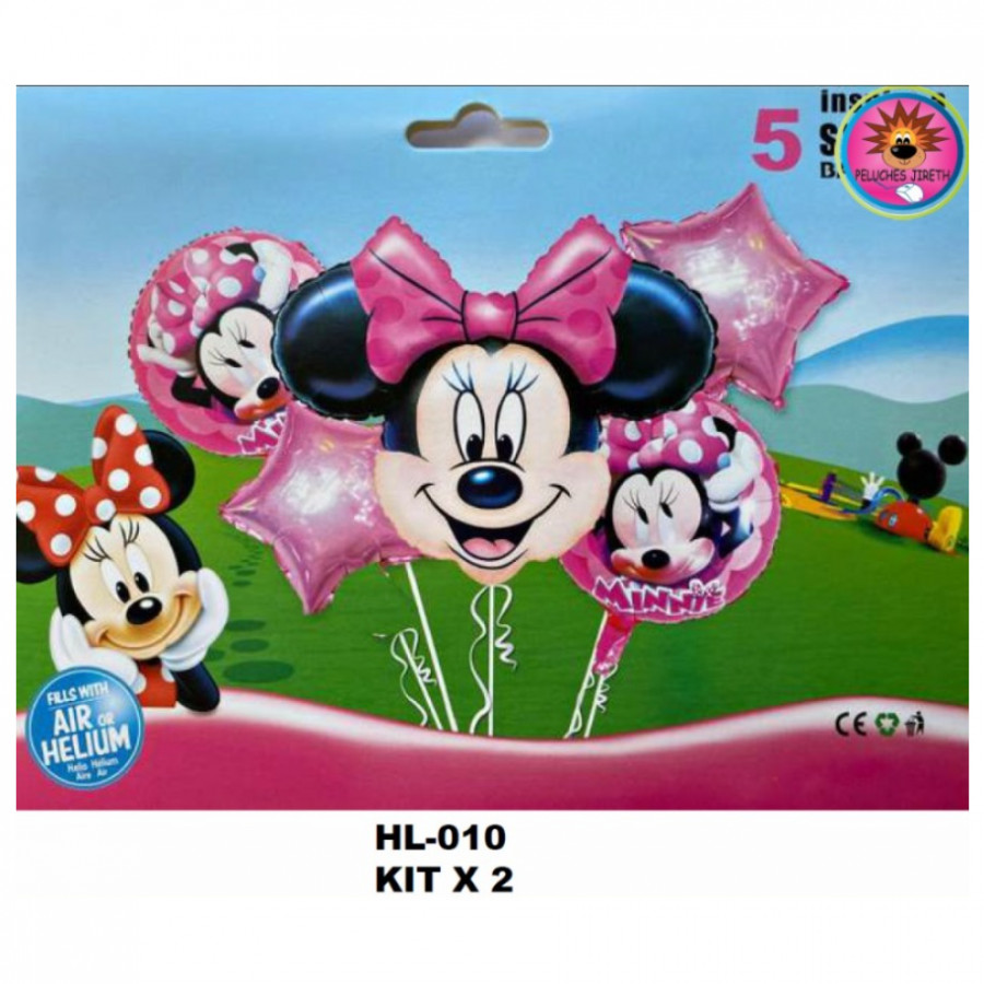 HL-010 Bouquet ratona rosada KIT X 2 UND